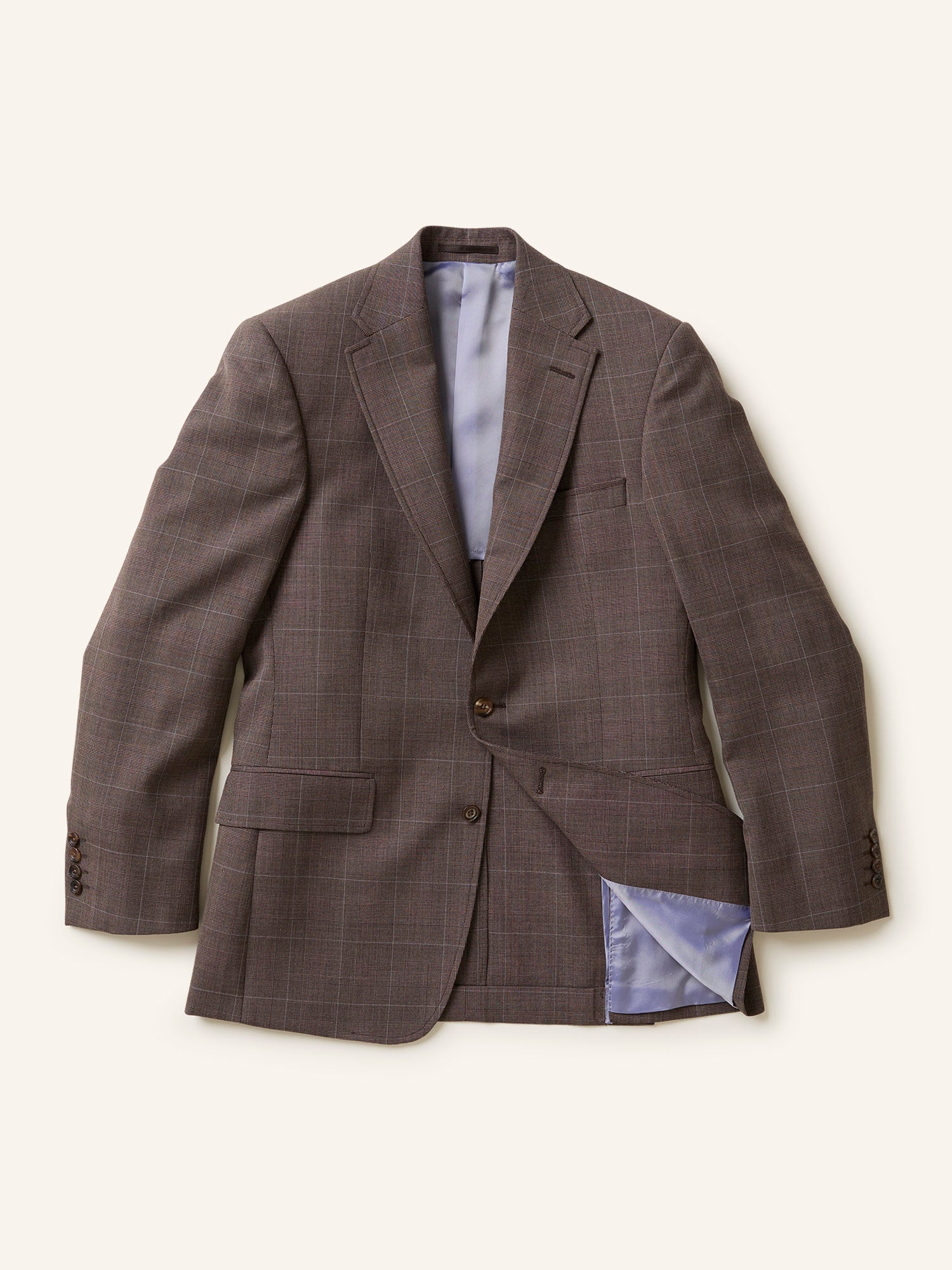 Bladen Denton Hopsack Jacket PoW Brown