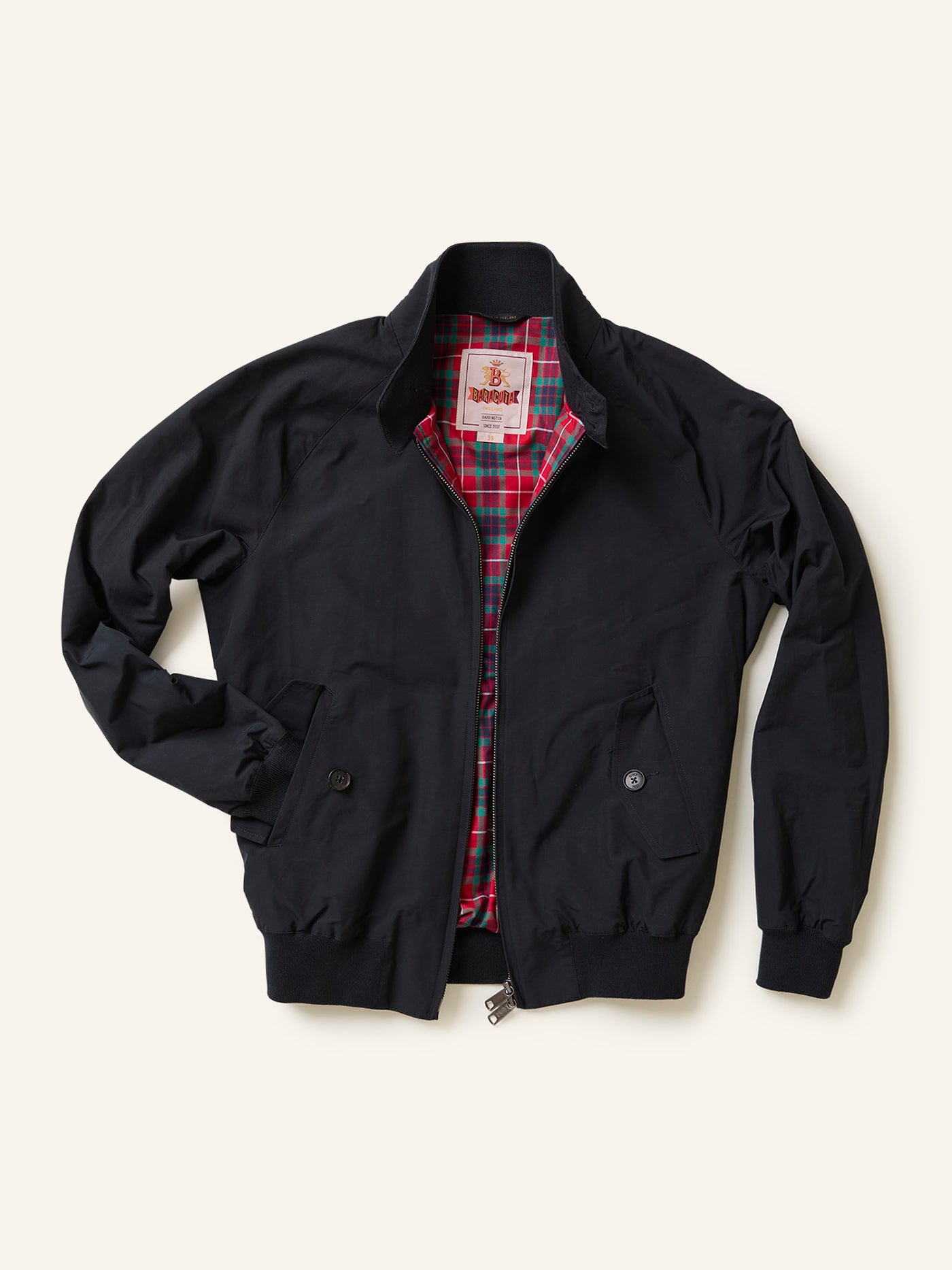 Baracuta G9 Harrington Jacket Dark Navy