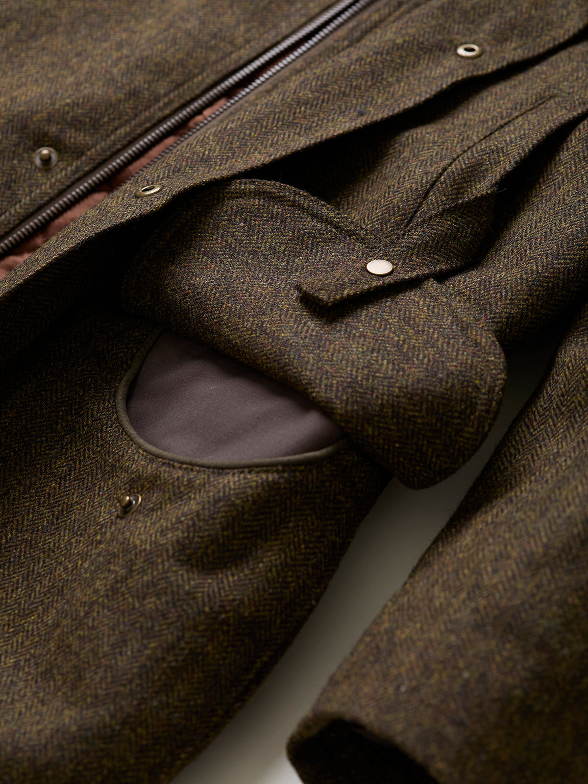 Chrysalis Chepstow Rustic HB Tweed Shooting Coat