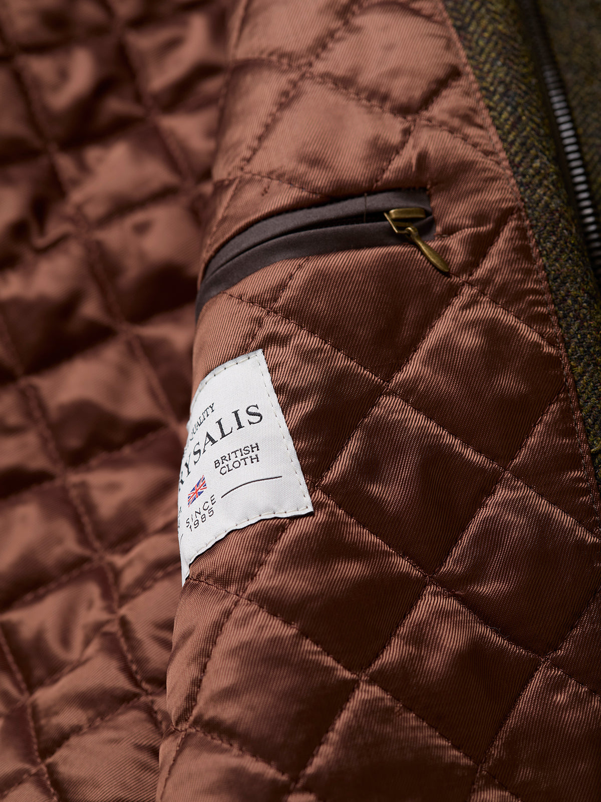 Chrysalis Chepstow Rustic HB Tweed Shooting Coat