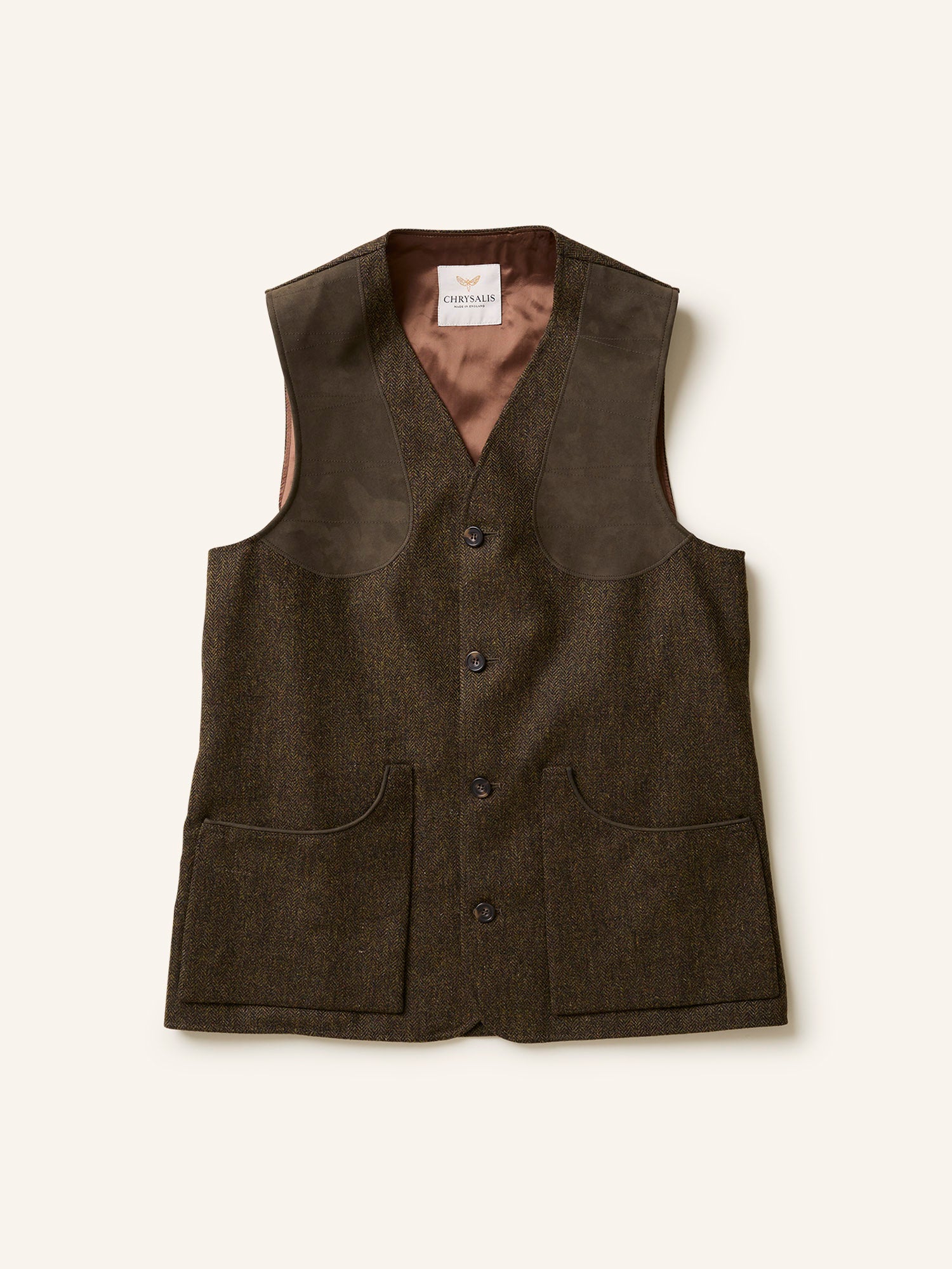 Chrysalis Moorland Rustic HB Tweed Waistcoat