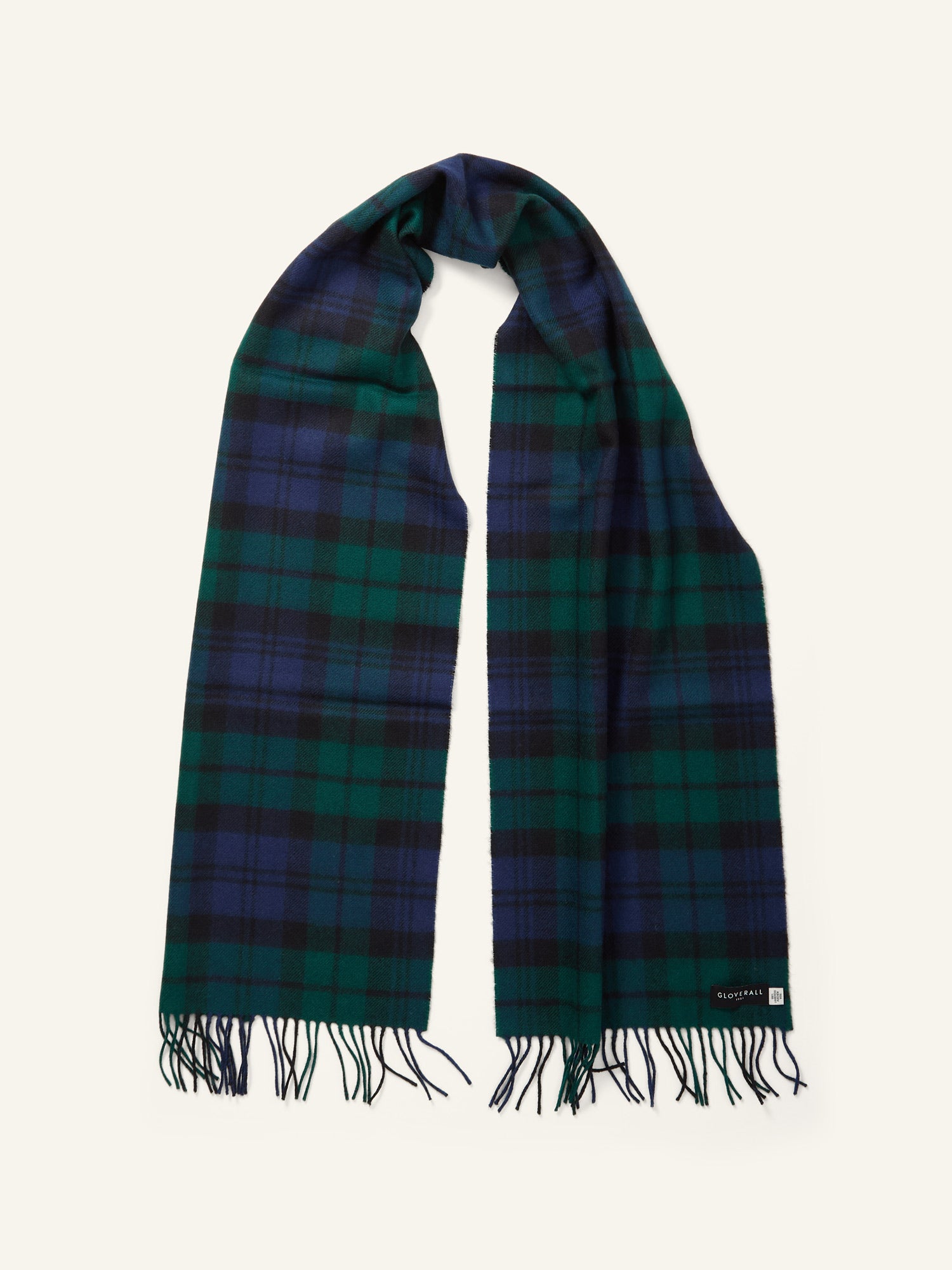 Gloverall Lambswool Scarf Blackwatch
