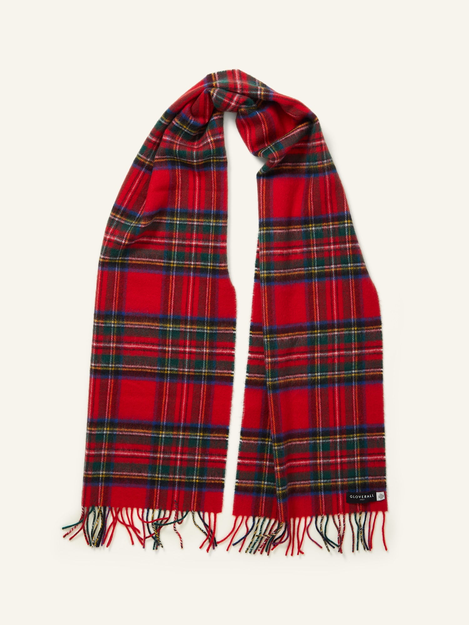 Gloverall Lambswool Scarf Royal Stewart